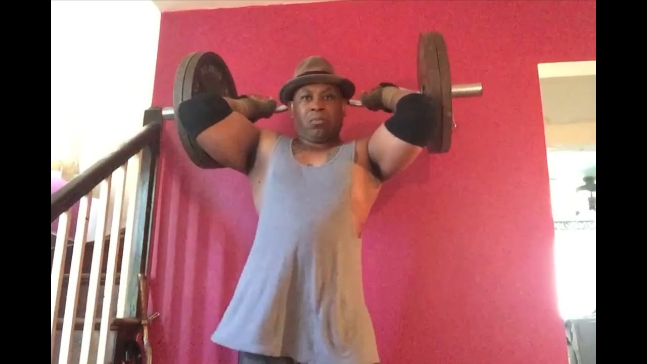 HEAVY & INTENSE SHOULDER PRESS & TRICEP EXTENSION & SHOULDER SHRUG ...