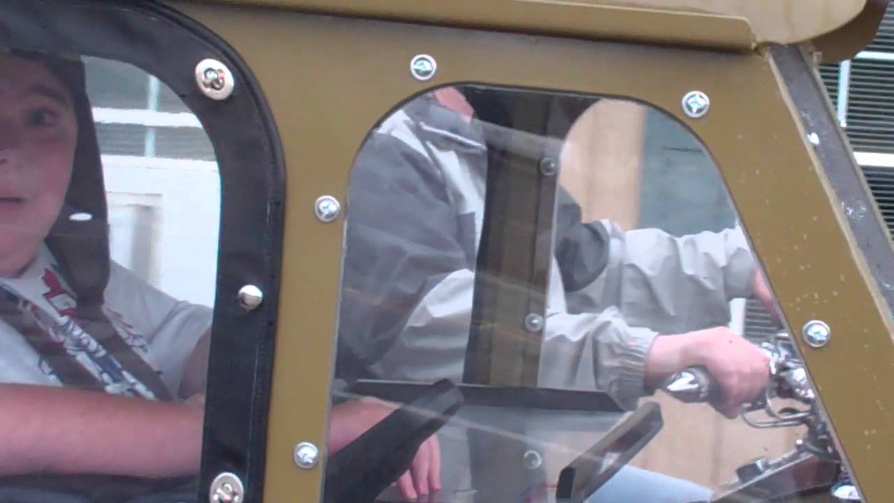 Handicapped Accessible Custom Sidecar - YouTube
