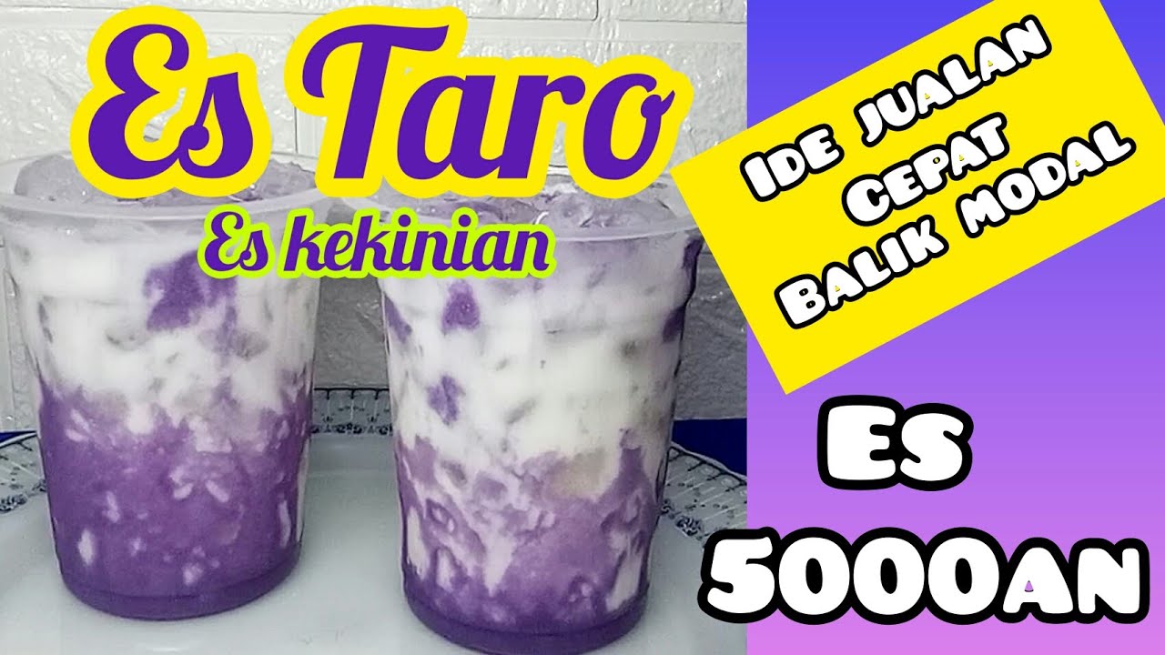 ES TARO || POP ICE || IDE JUALAN MINUMAN KEKINIAN 2021 - YouTube
