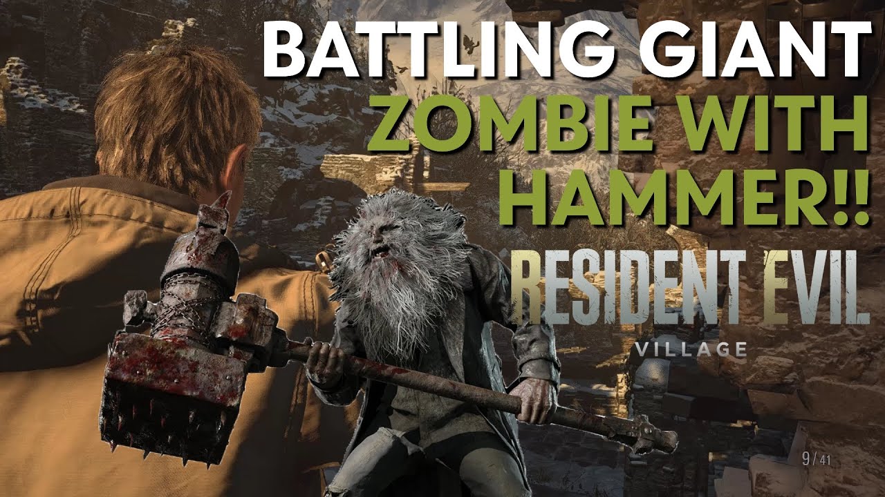 Monster with the Massive Hammer - Urias the Giant zombie Resident Evil ...