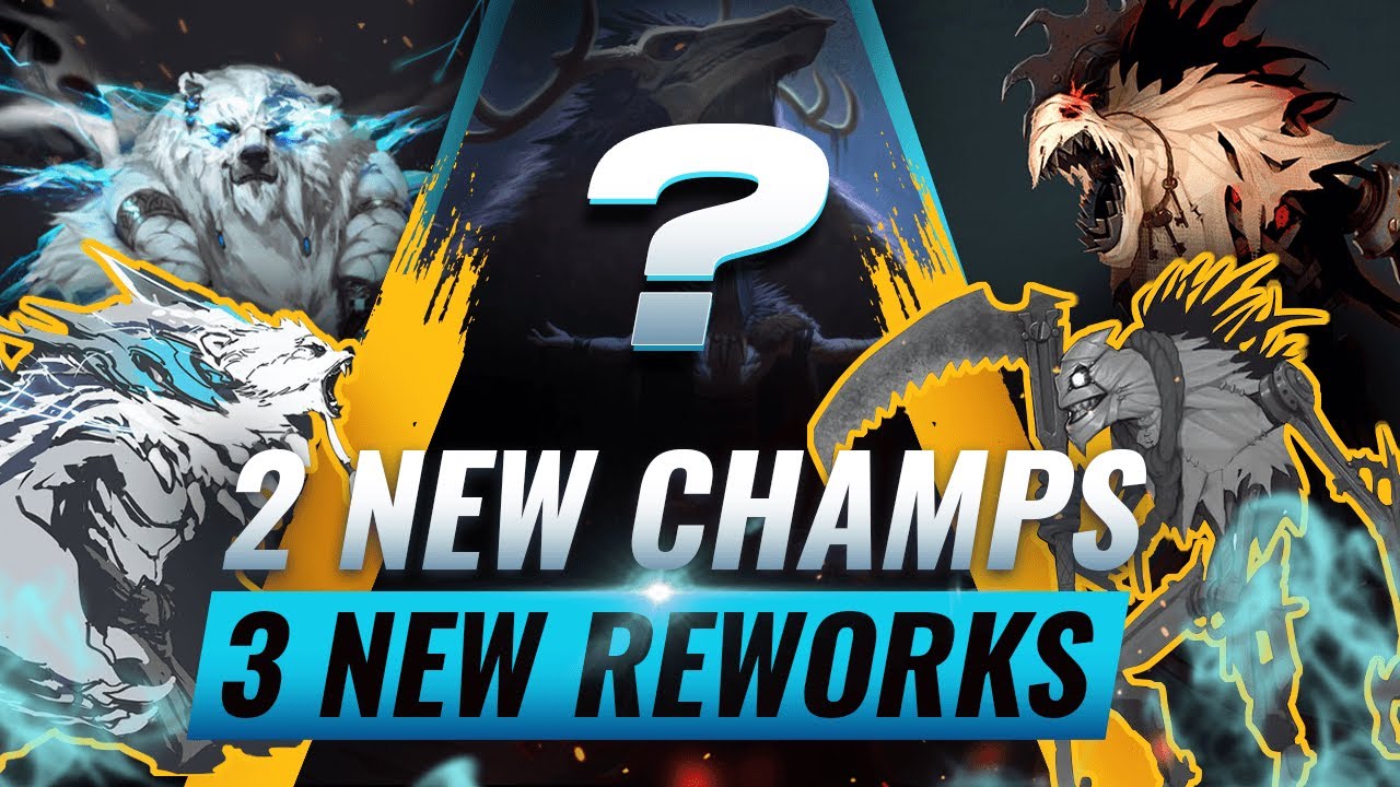 MASSIVE CHANGES: 2 NEW CHAMPIONS + 3 NEW REWORKS UPDATED - League of ...