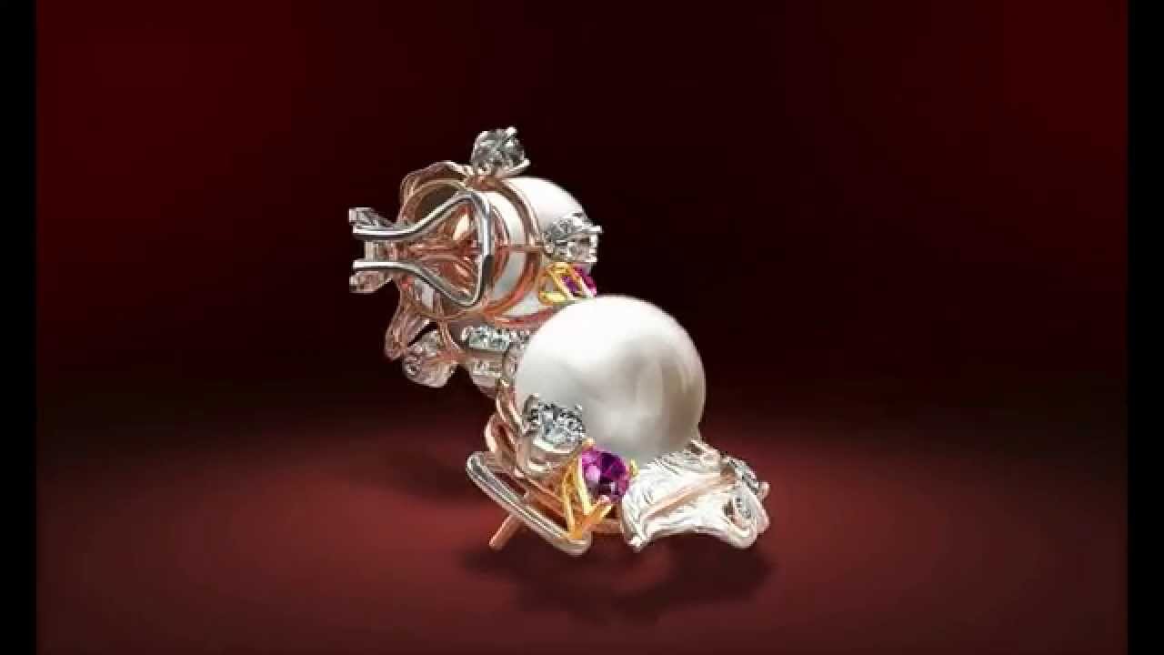 Earrings Animation 2 - YouTube