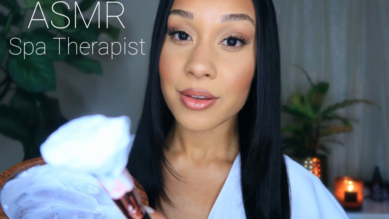 ASMR Spa Therapist Bedtime Facial W/ Layered Sounds • Personal ...