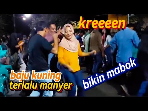viral baju kuning berhasil membuat mabok sibaju hitam