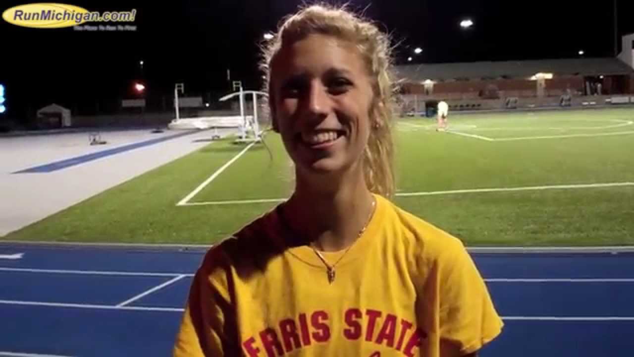 Interview: Anna Rudd, Ferris State University, 10K 5th place - 2014 ...