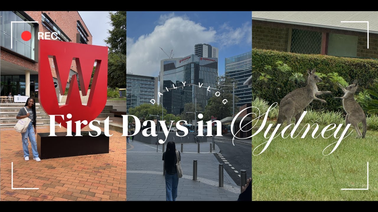 First 2 Days in Sydney! | AUSSIE VLOGS - YouTube
