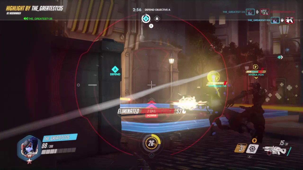 Overwatch Widowmaker Quad - YouTube