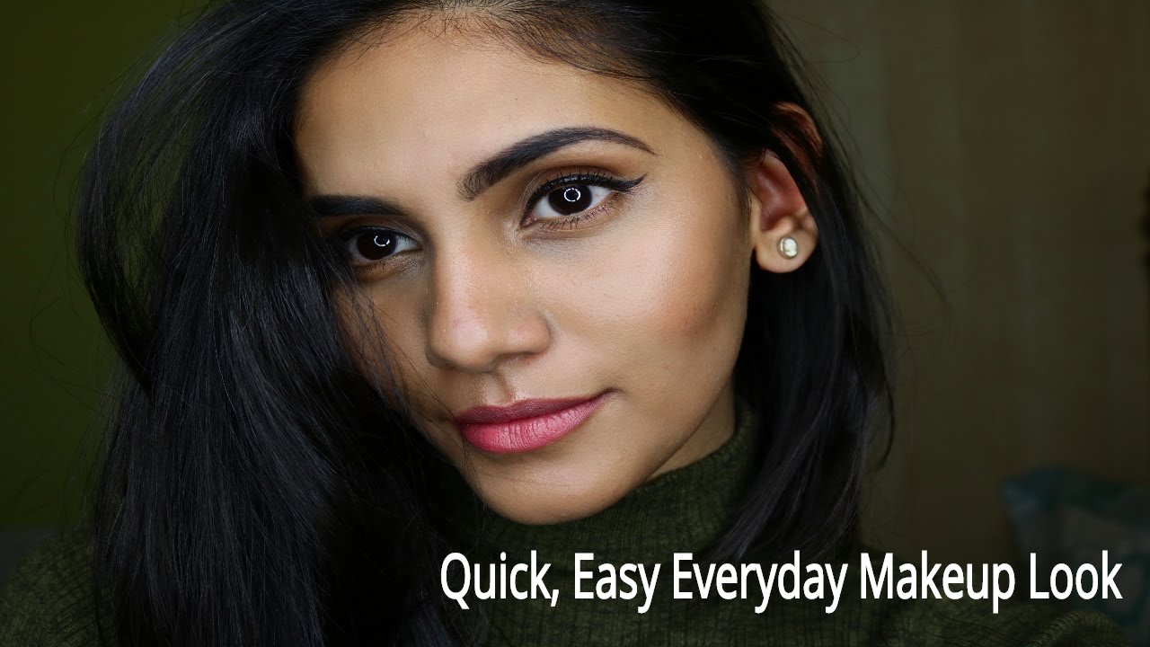 Quick, Easy Everyday Makeup Look - YouTube