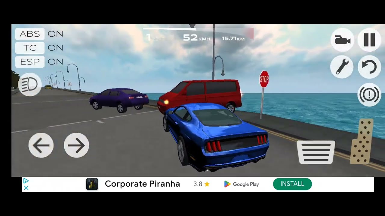 first time I play car driving simulator new york - YouTube