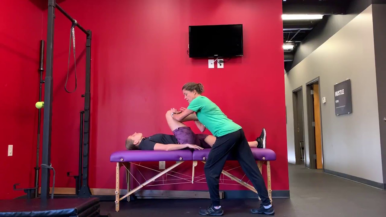 Hamstrings PIR - YouTube