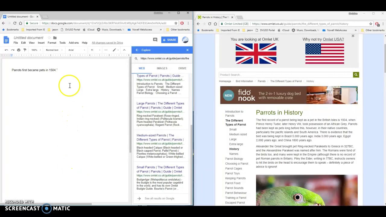 APA Format in Google Docs - YouTube