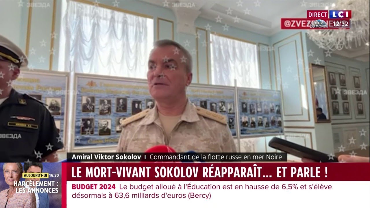 Viktor Solokov est-il mort ou vivant ? La Russie diffuse de nouvelles ...