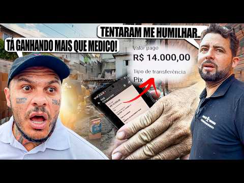 PEDREIRO DO TOGURO VAZOU SALÁRIO DOS FUNCIONARIOS DA OBRA, E DEIXOU TODOS DE QUEIXO CAIDO!