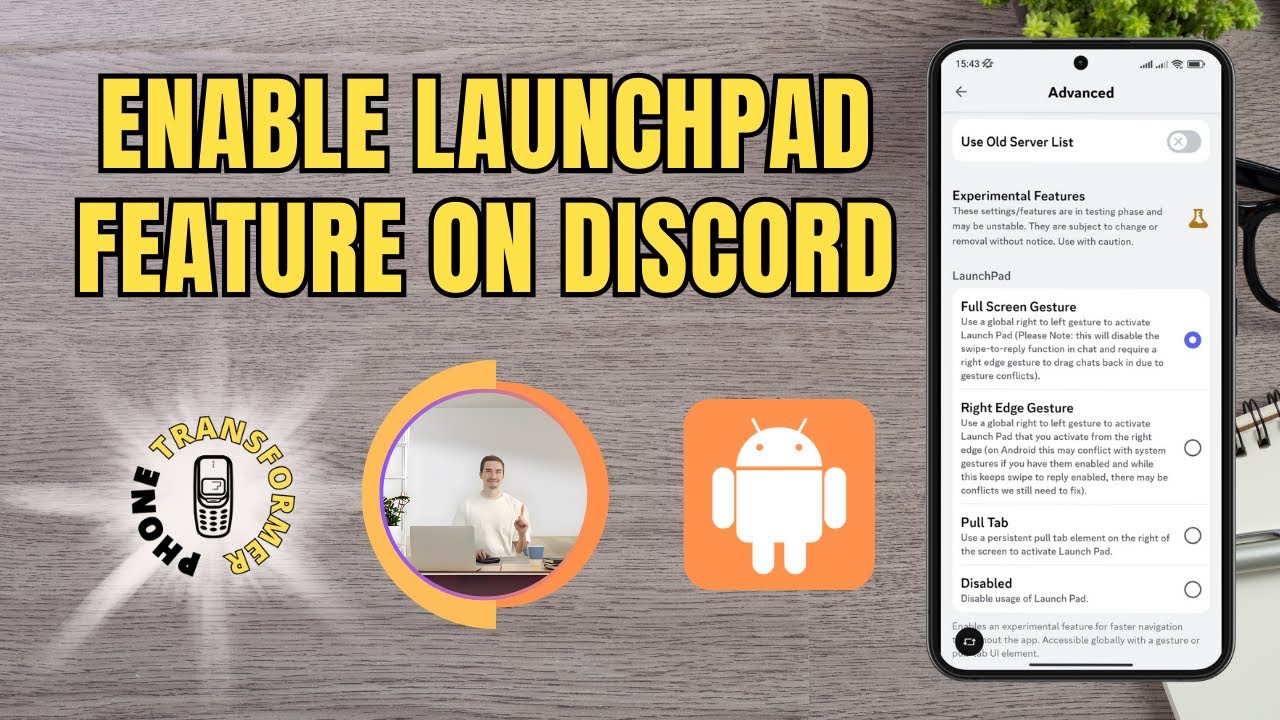 How to Enable the LaunchPad Feature on Discord - YouTube