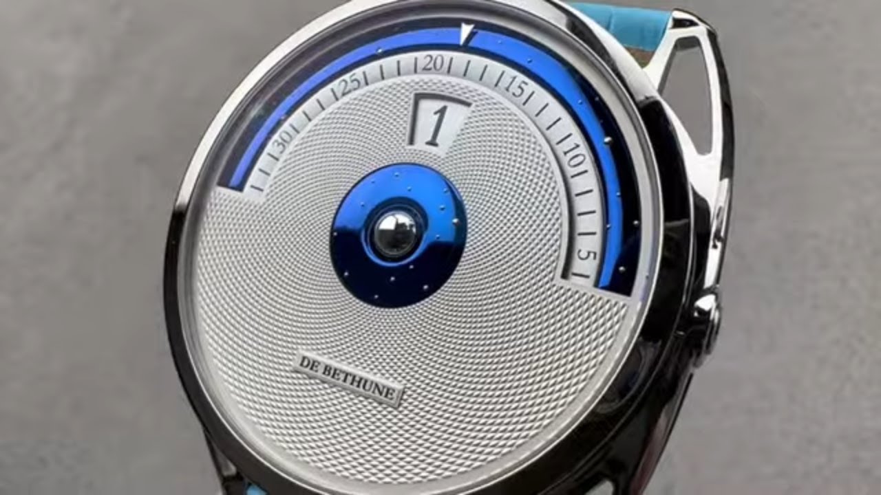 De Bethune DB28 Digitale DB28DN De Bethune Watch Review - YouTube