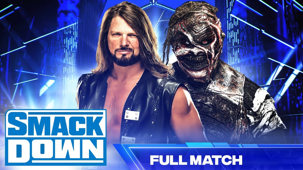 AJ Styles vs. The Fiend – WWE Universal Title No. 1 Contender's Match ...