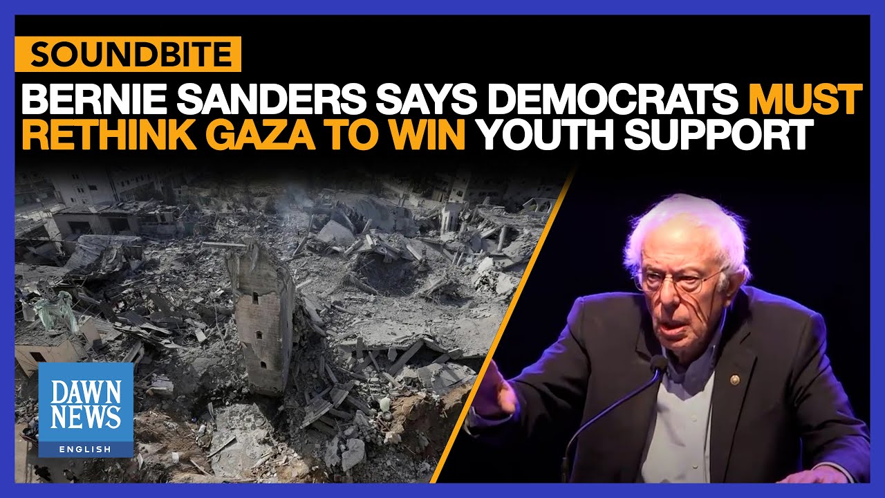 Bernie Sanders Says Democrats Must Rethink Gaza To Win Youth Support ...