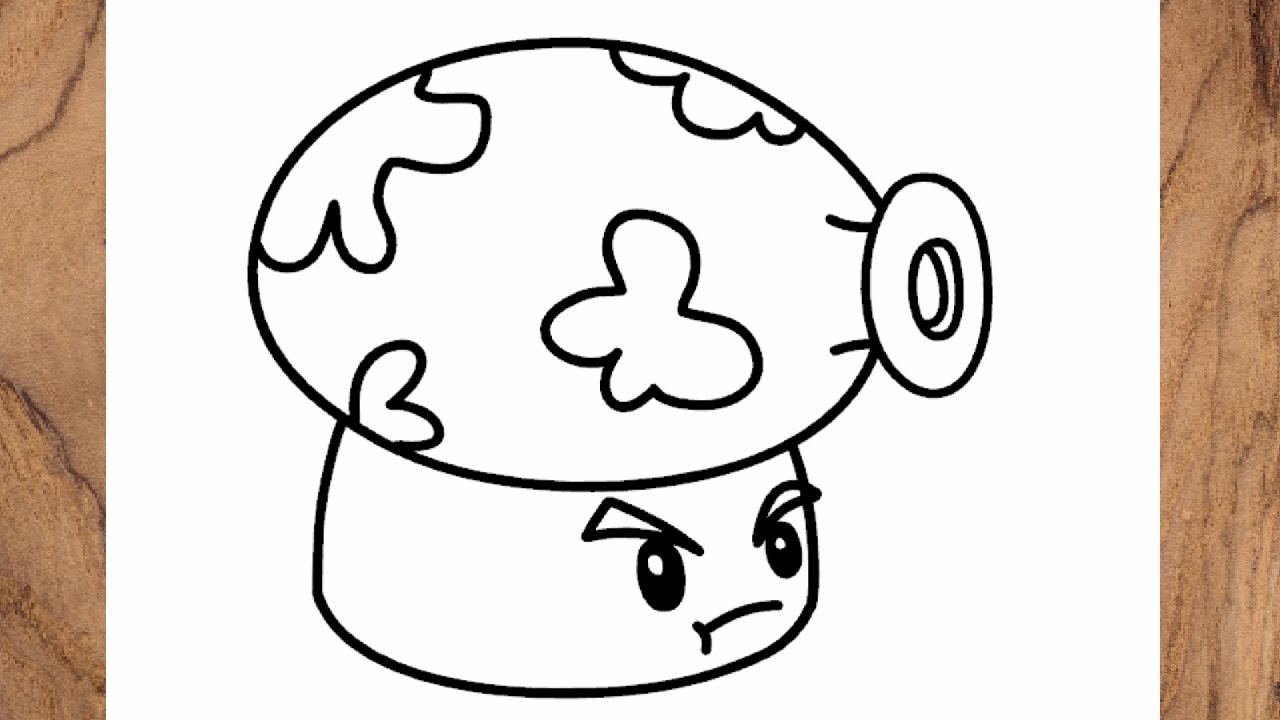 Como dibujar a humo seta de Plants vs Zombies pvz paso a paso - YouTube
