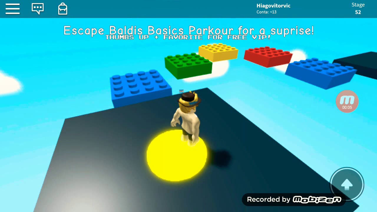 AGORA O PARKOUR ESTA COMPLETO ( BALDI BASICS PARKOUR ) PARTE 2 - YouTube