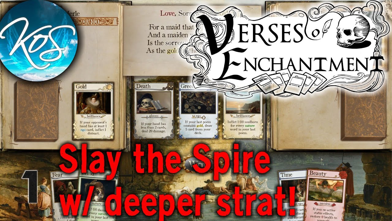 Verses of Enchantment 1 - SLAY THE SPIRE MAGICIAN WITH POETRY! # ...