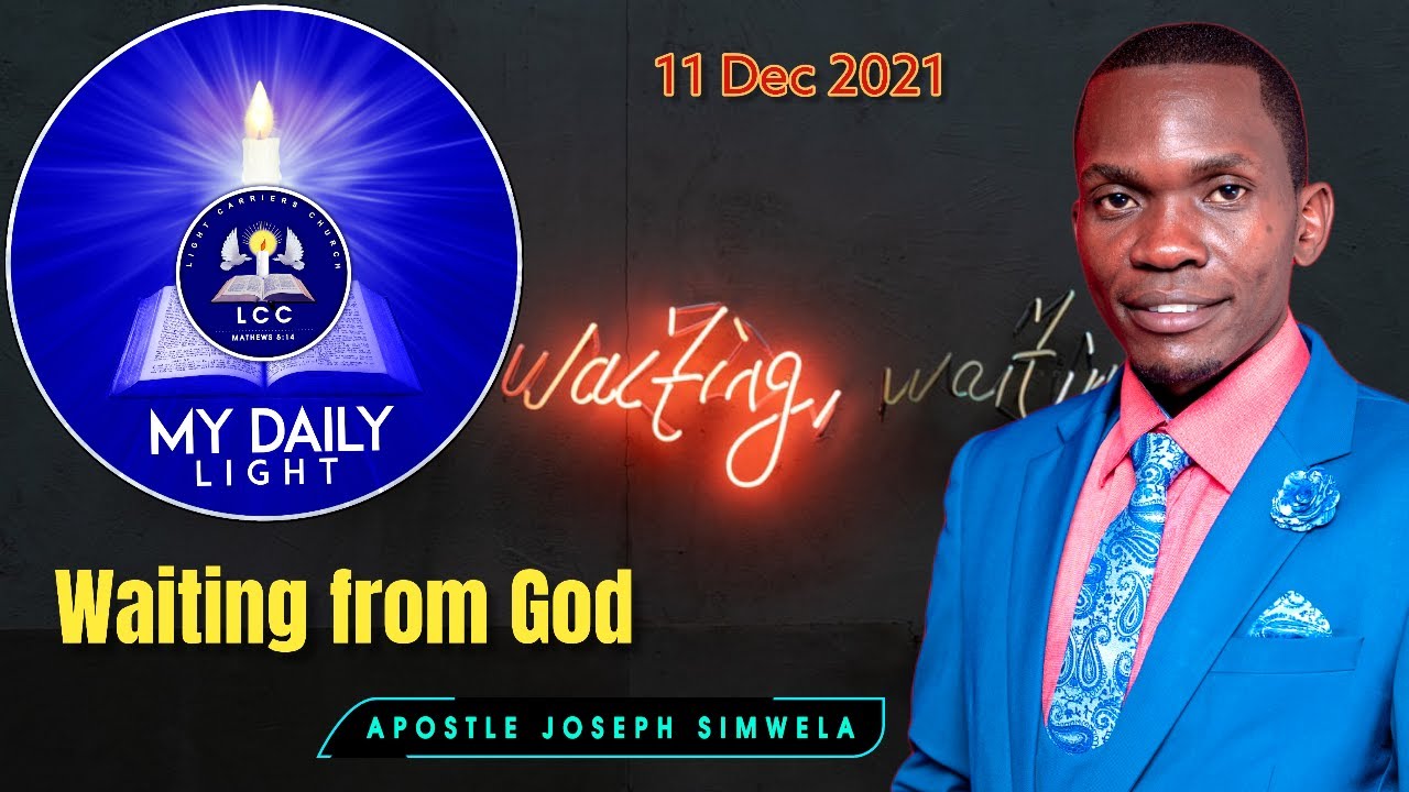 Waiting from God - Apostle Joseph Simwela - YouTube