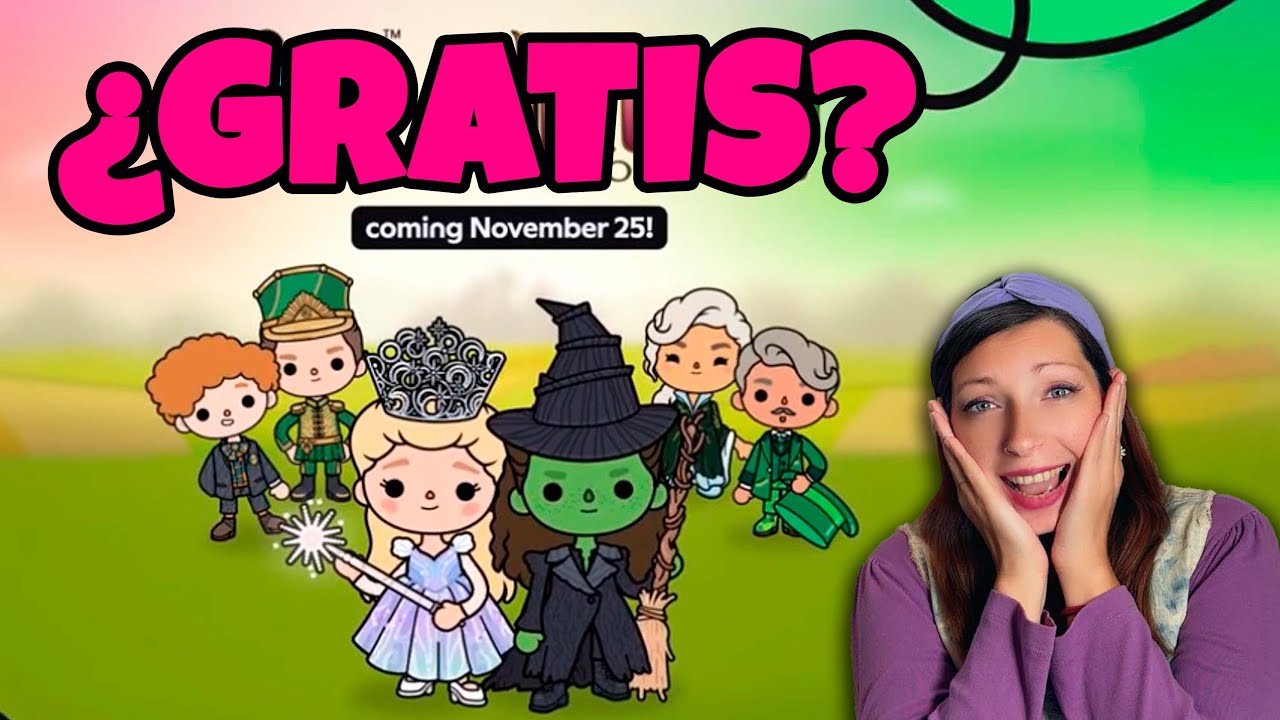 ¡NUEVO PACK DE ESTILO WICKED en TOCA BOCA WORLD! ¿Llega GRATIS? - YouTube