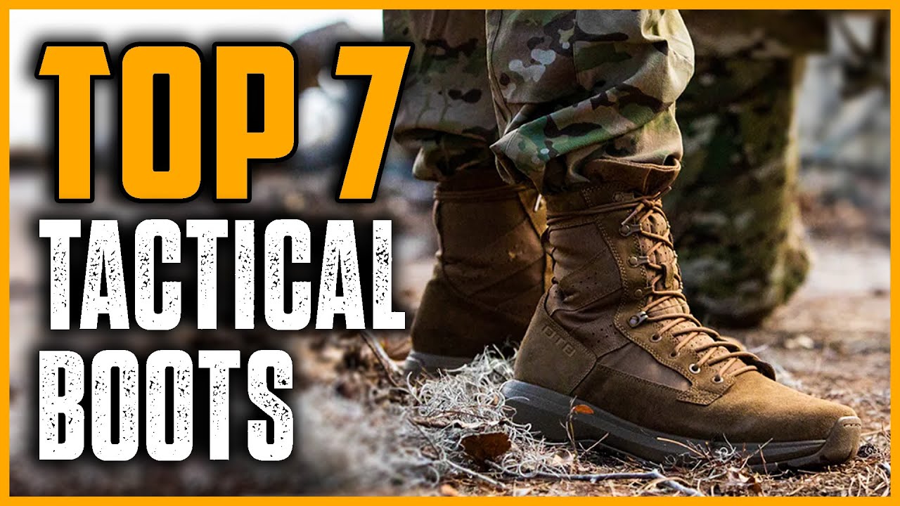 Top 7 Best Tactical Boots in 2025 - YouTube