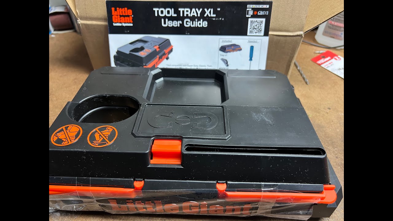 Little Giant Tool Tray XL review - YouTube