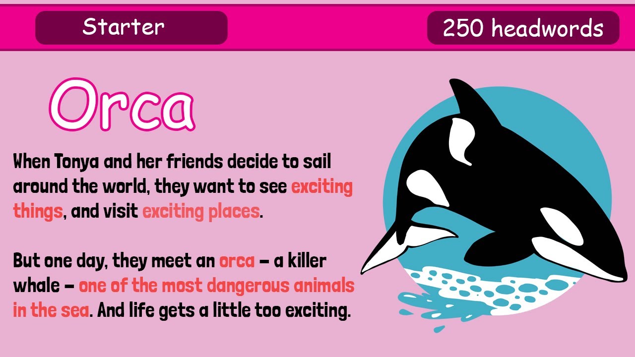 Learn English by Story starter | Orca | Thriller & Adventure - YouTube