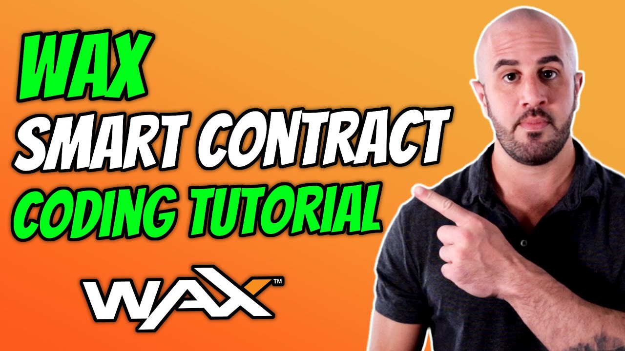 WAX Blockchain Smart Contract Coding Tutorial - Part 9 - YouTube