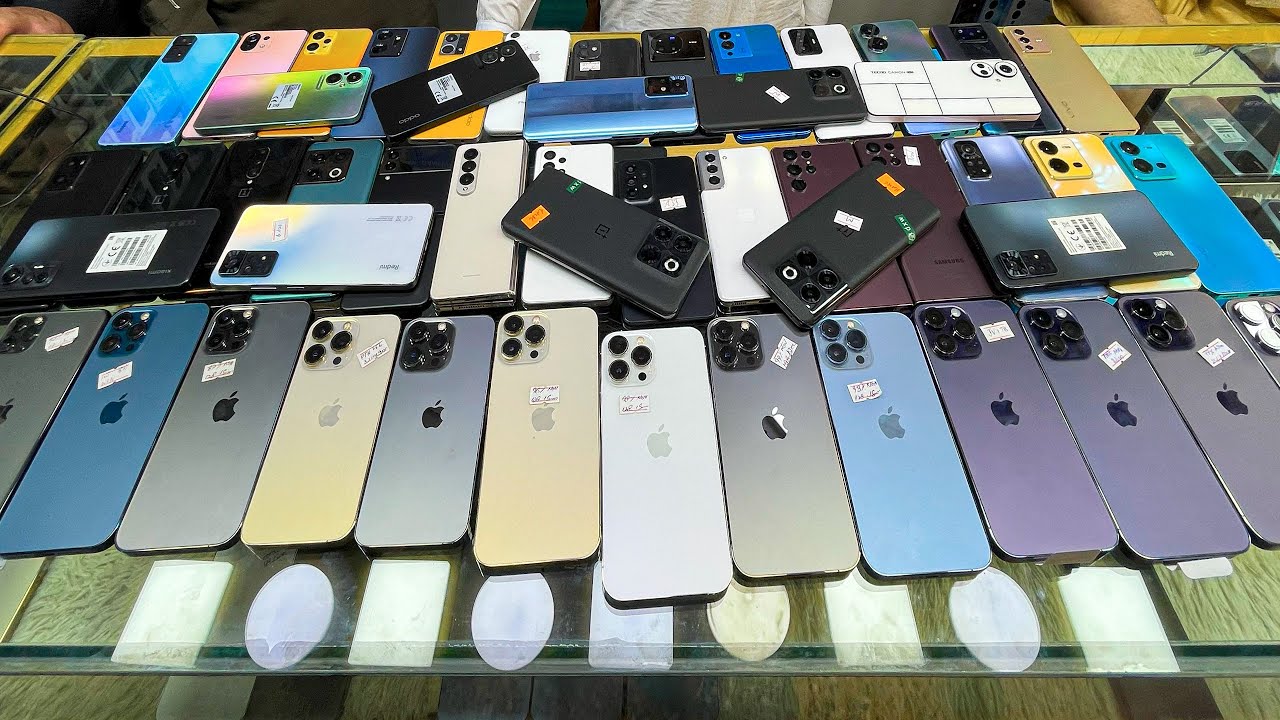 Best Second Hand Mobile Phones New Stock || Used Apple iPhones For Sale ...
