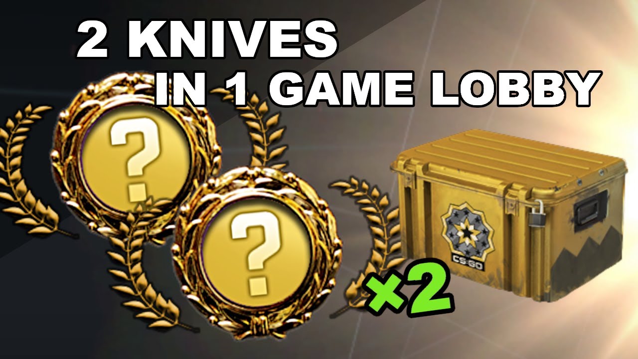 2 Golds, 1 Lobby (CS2 Knife Unboxing) - YouTube