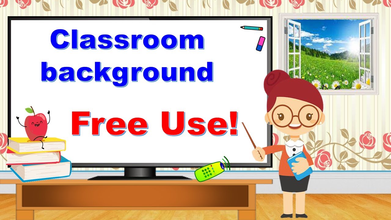 BACK TO SCHOOL - Animated SCREEN background Education - Virtual/Online ...