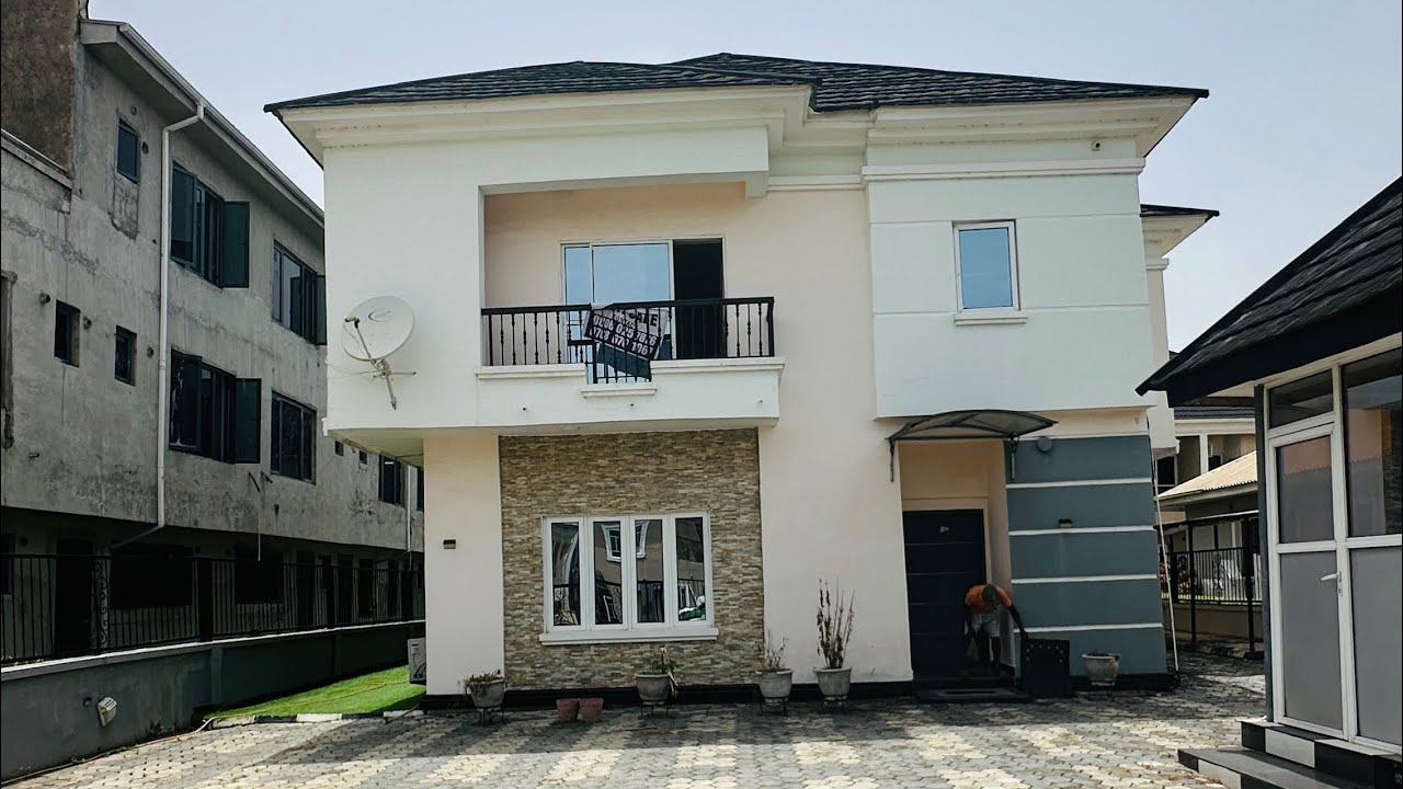 4 Bedroom Detached Duplex with Bq on 600sqm & Outdoor Space - YouTube
