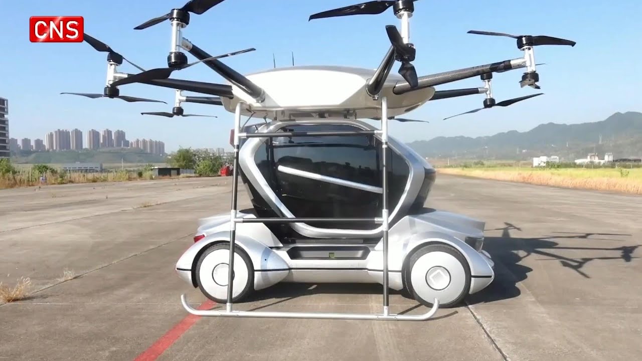 China's First Detachable Flying Car - YouTube