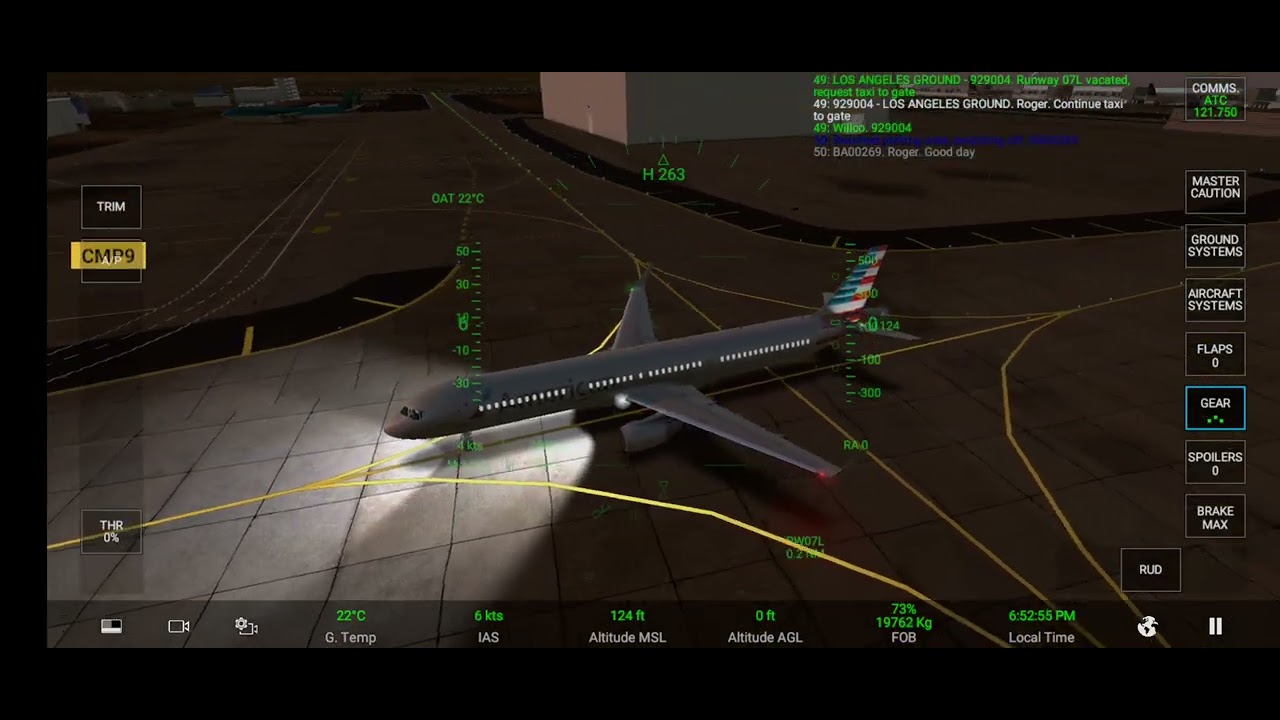 RFS-Real Flight Simulator Airbus A321-200 American Airlines New York To ...