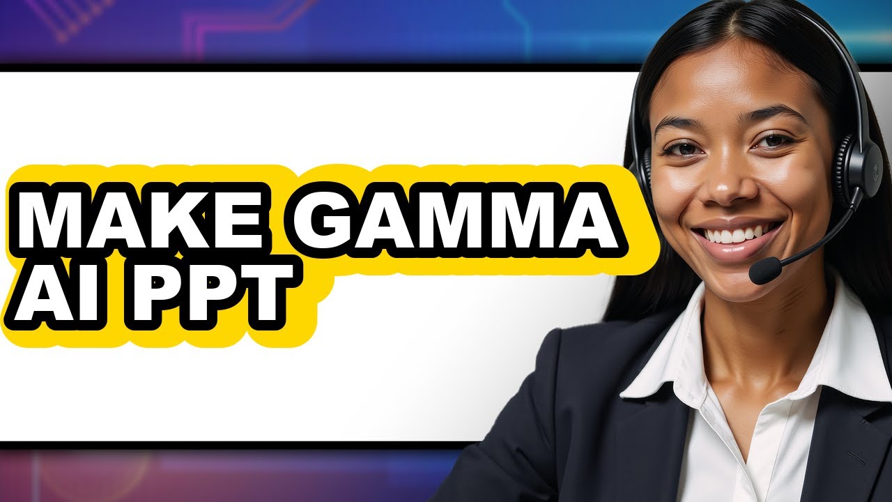 How to Make Gamma AI PPT (Full Guide) - YouTube