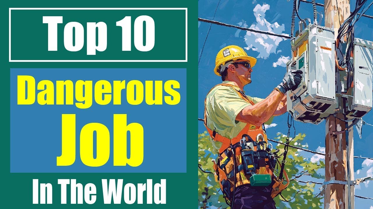 Top 10 Most Dangerous Jobs in the World | Most Dangerous Careers on ...