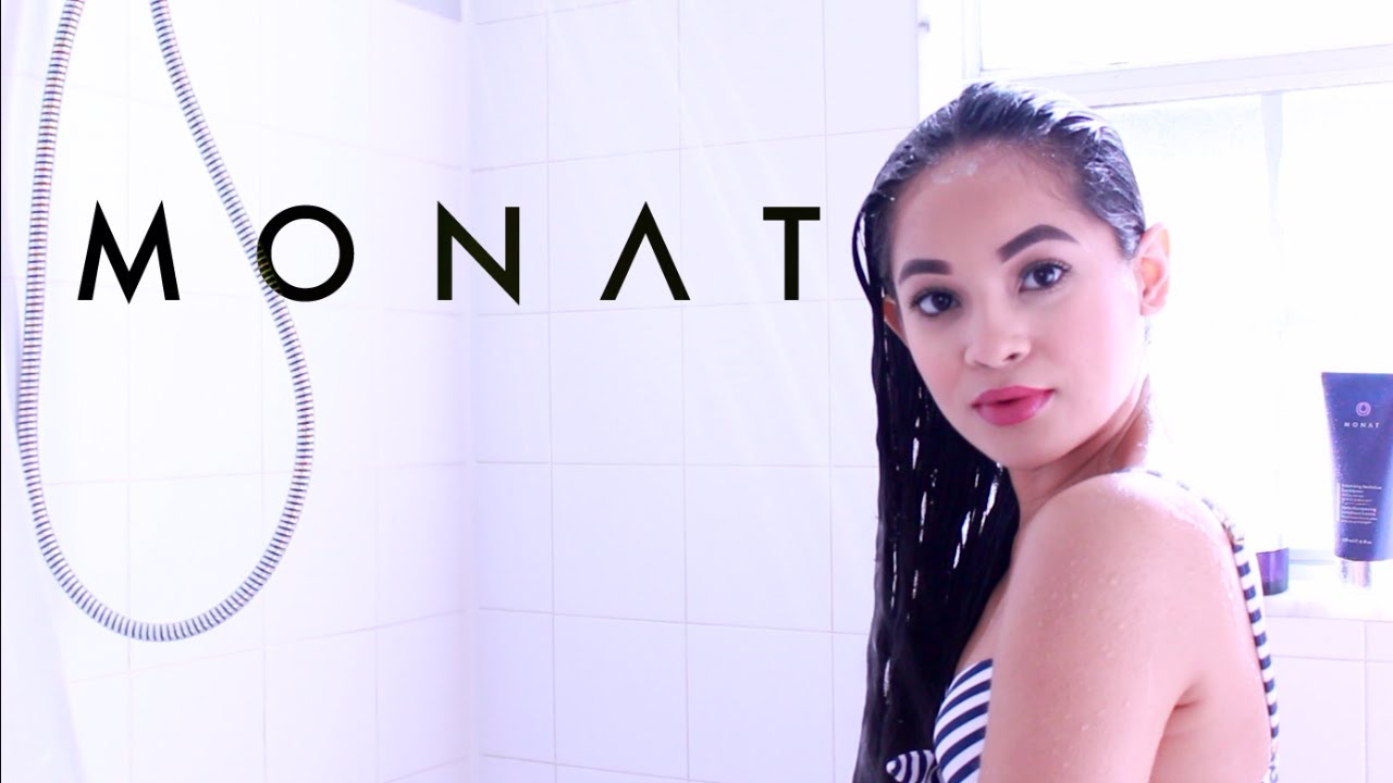 Vlogmas Day 5: Washing My Hair Using Monat for the First Time | NaturallyNecee - YouTube