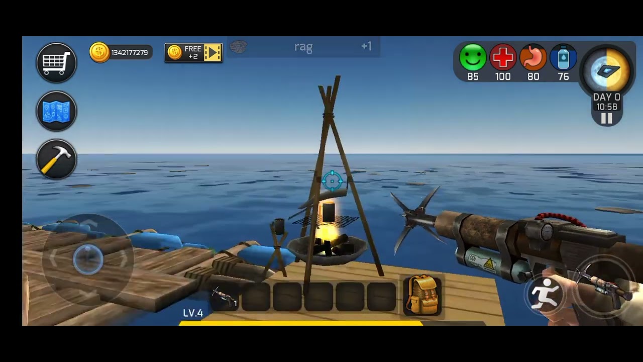 Starting of OCEAN SURVIVAL game - YouTube