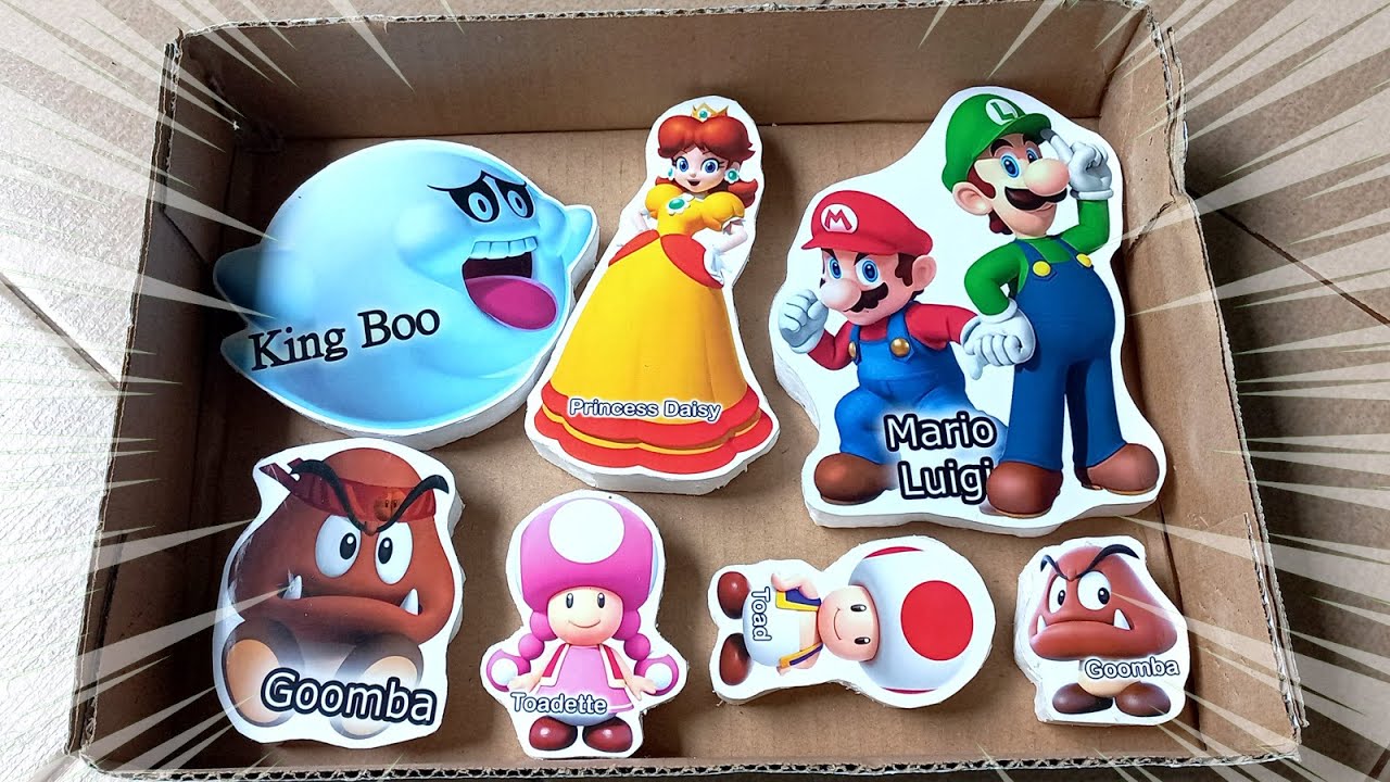 #240 Box of Mario Bros v Double Goomba Toad Falling asleep with Boing ...