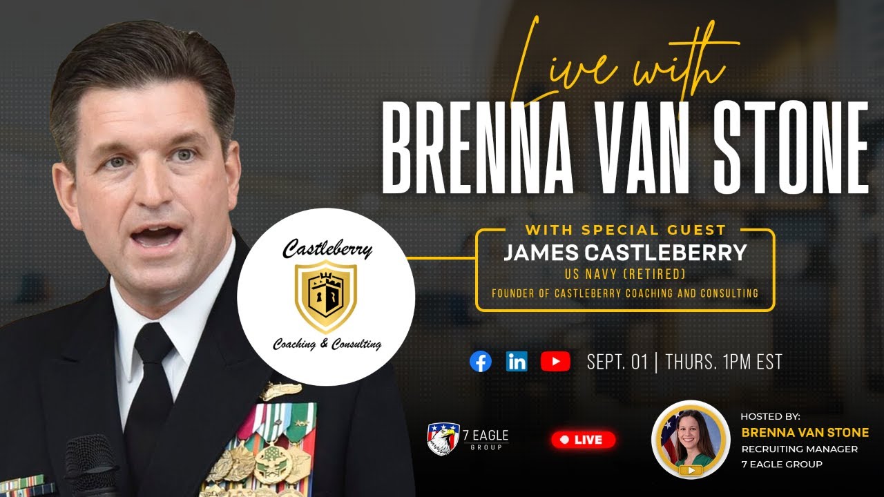 Live with Brenna Van Stone and James Castleberry, US Navy (Retired ...