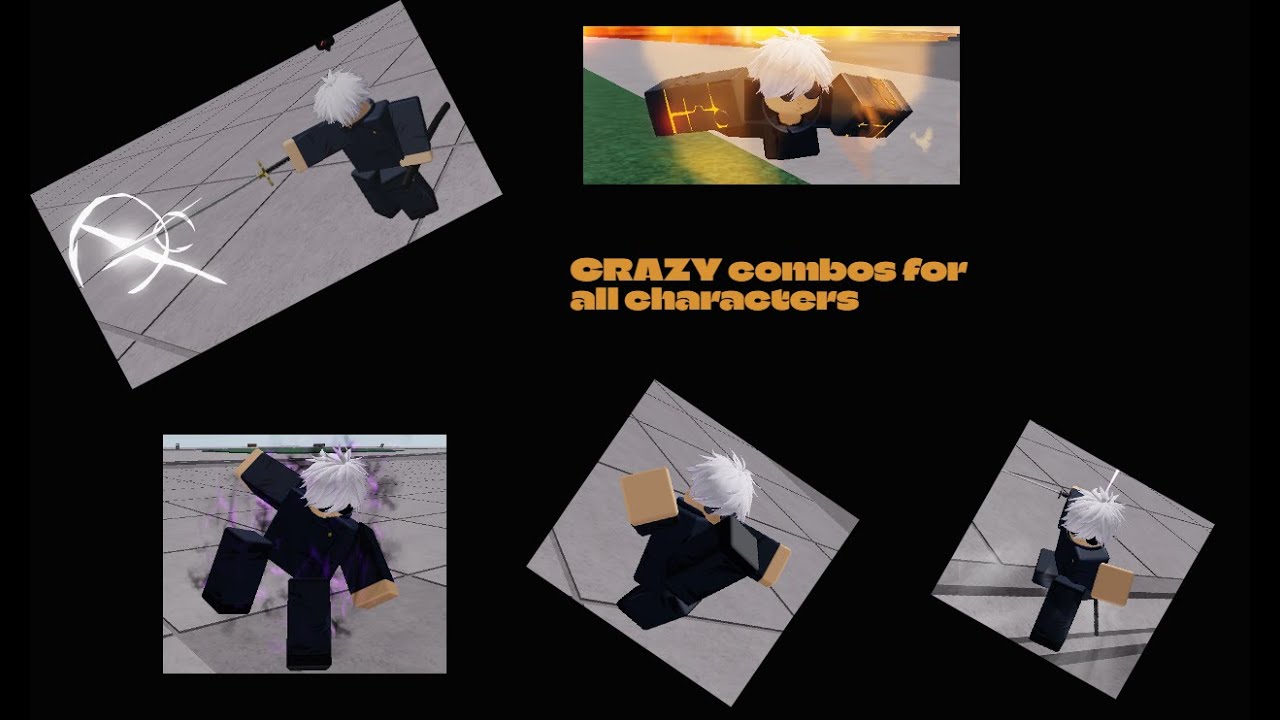 CRAZY combos for all characters (The Strongest Battlegrounds - YouTube