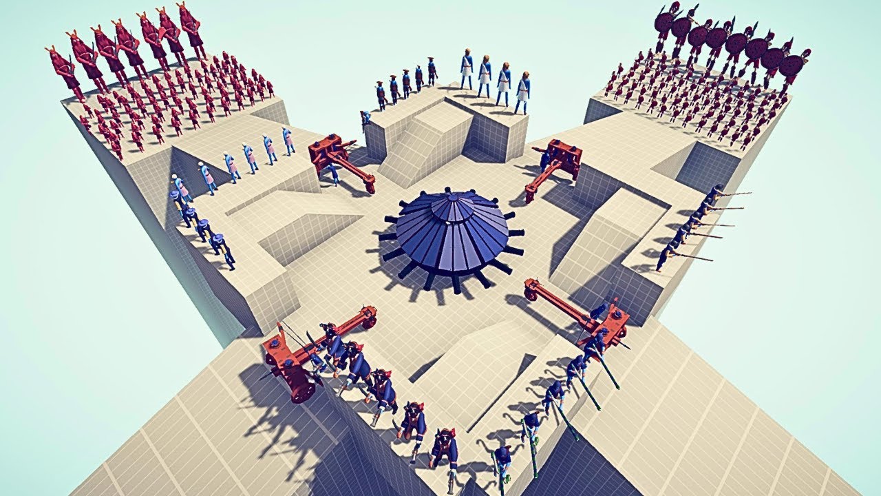 BASE DEFANCE VS ANCIENT SOLDIERS - Totally Accurate Battle Simulator ...