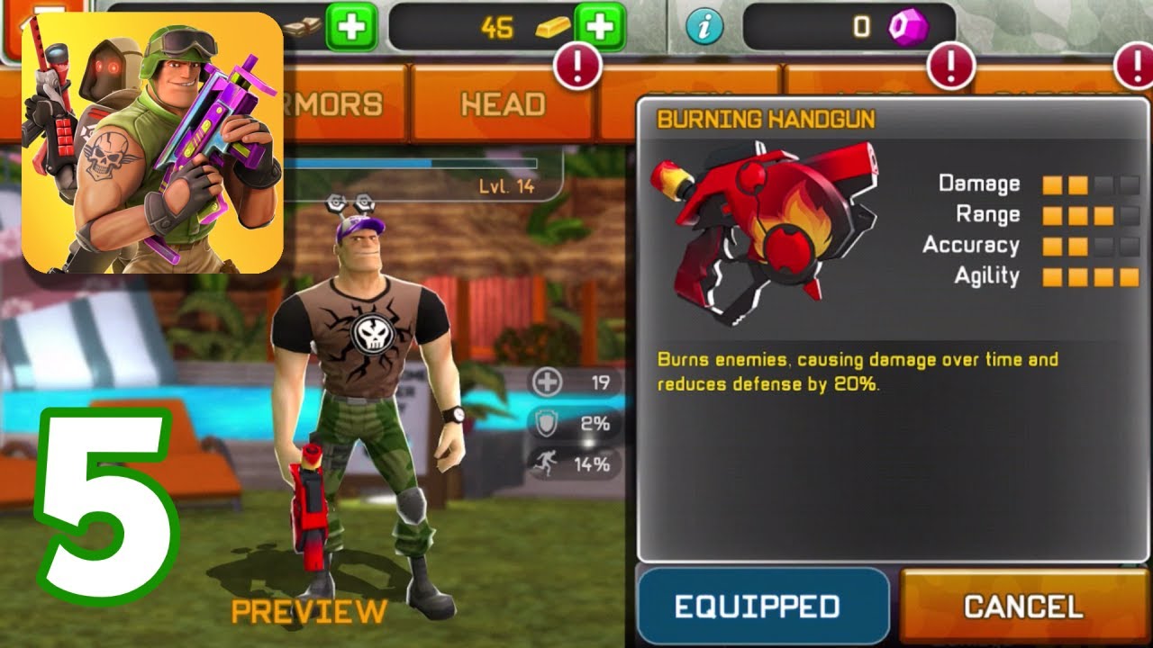 Respawnables - Gameplay Walkthrough Part 5 - Burning Handgun (iOS ...