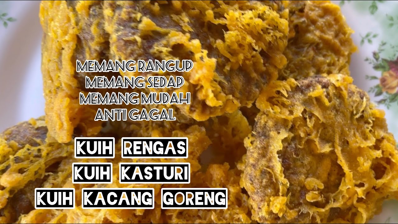 cara_cara buat kuih rengas _ kuih kasturi atau kuih kacang rangup ...