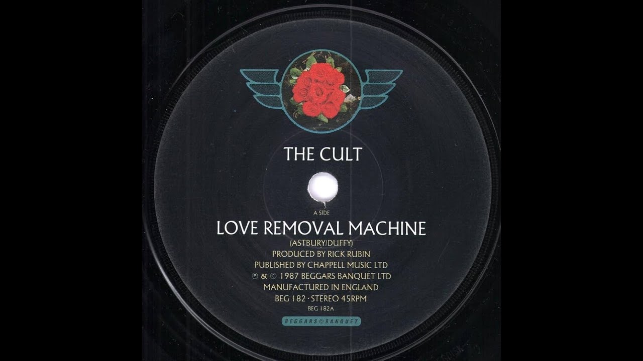 The Cult - LOVE REMOVAL MACHINE REVISITED - YouTube