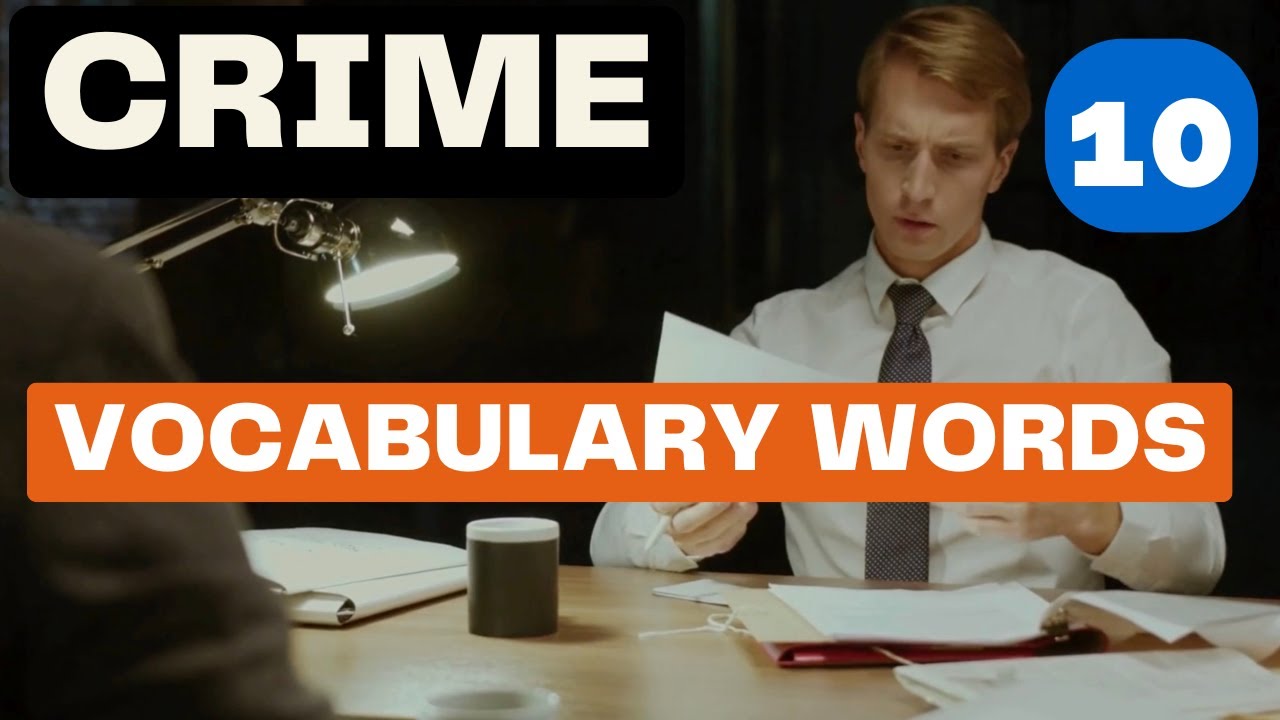 🔍 Master Crime Vocabulary! 🕵️‍♀️ Top 10 Words from TV & Movies | Single ...