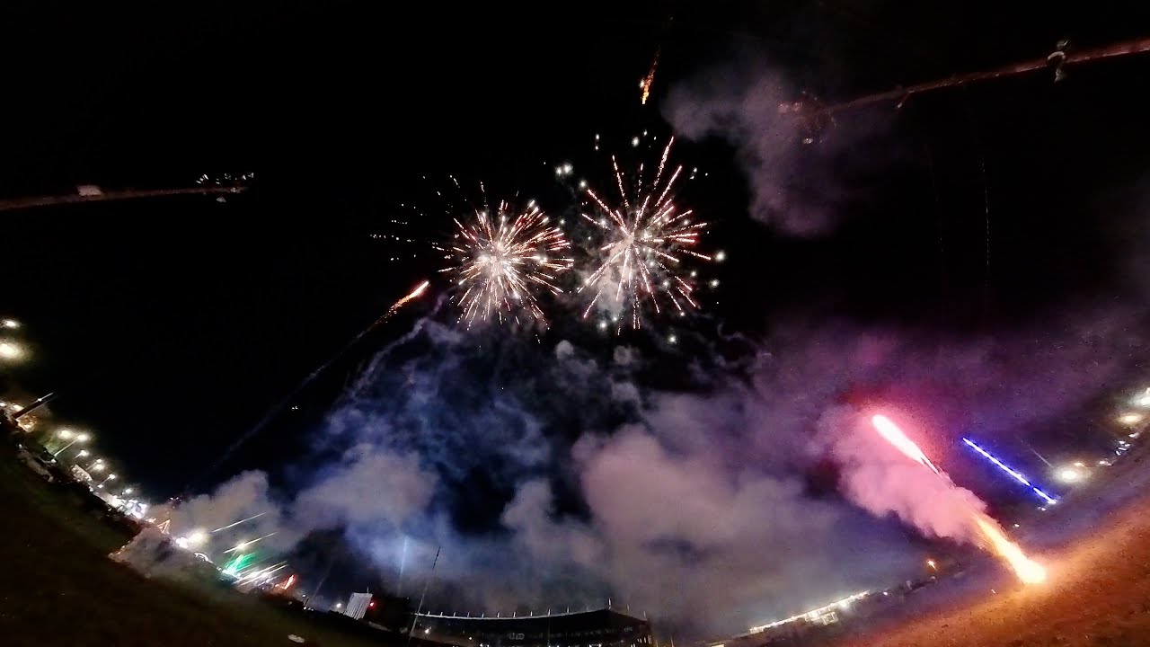 Inside the Fireworks at Iowa State Fair with 360 camera - YouTube