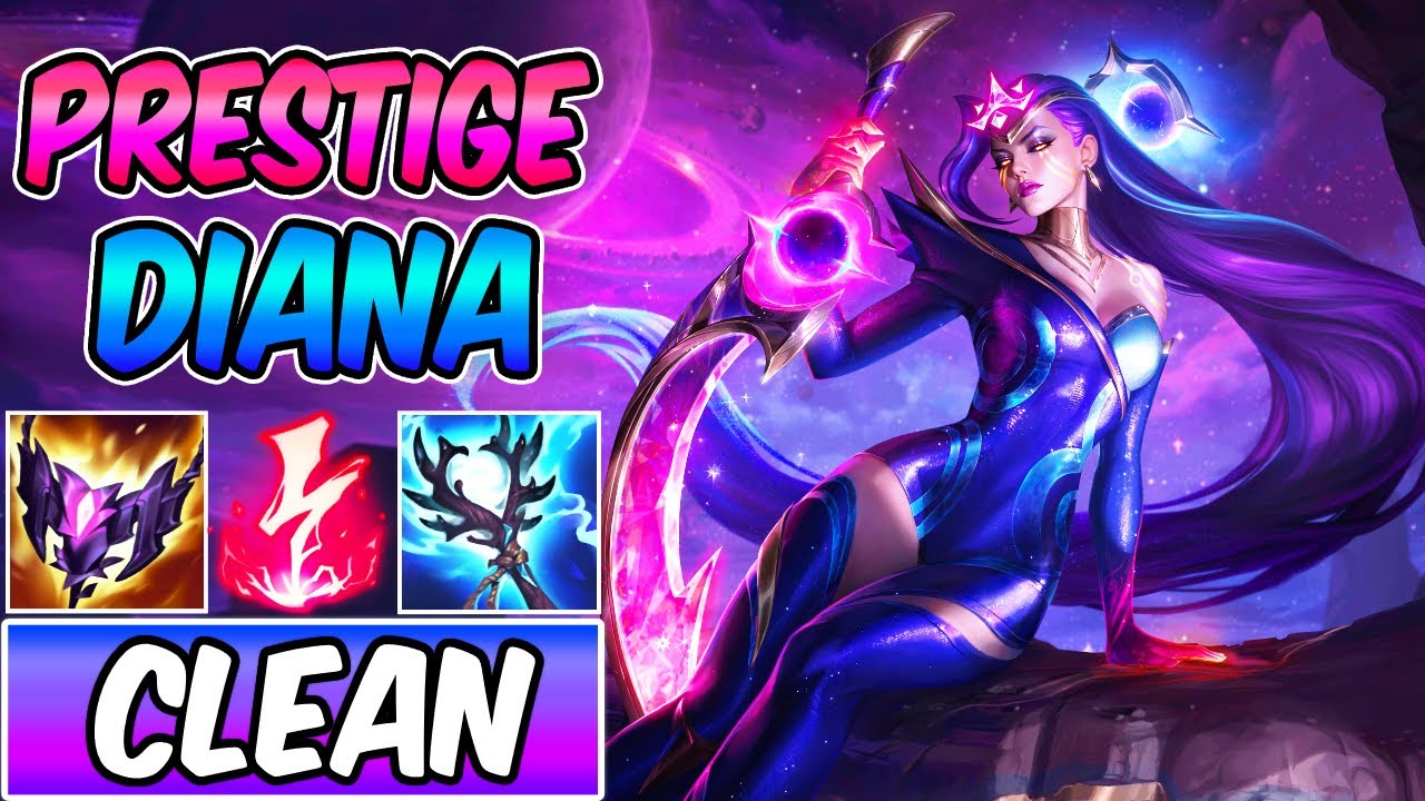 PRESTIGE DARK COSMIC DIANA MID GAMEPLAY | Best Build & Runes | League ...